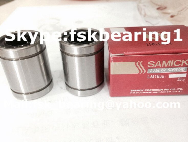 LMH16LUU の楕円のフランジの球のタイプより長い線形軸受け韓国のブランド SAMICK